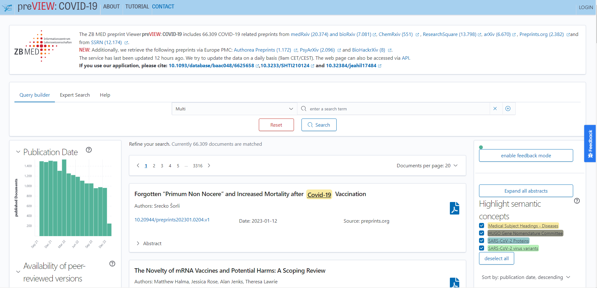 preVIEW: COVID-19 | The Journal of the Canadian Health Libraries ...
